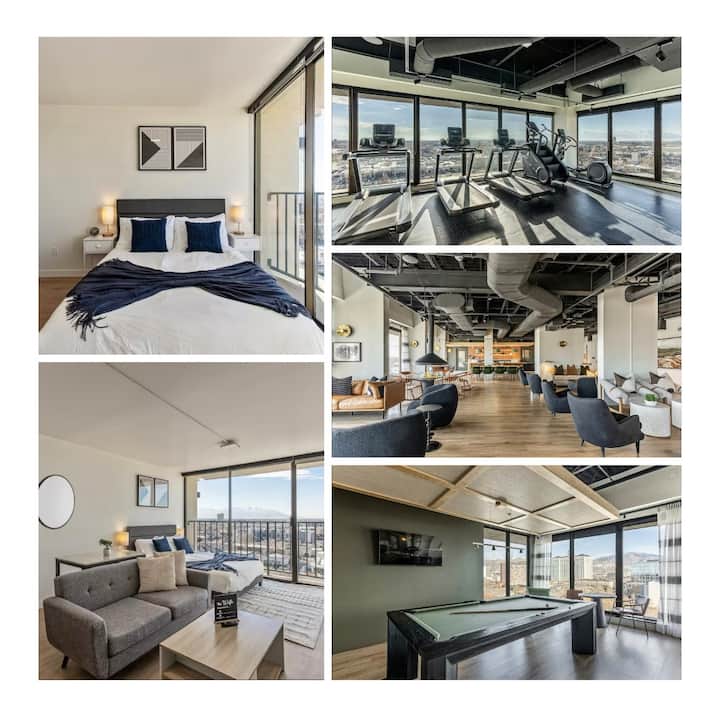 Modern Studio Near Arena W/ Elevator Access - University of Utah Hospital, Salt Lake City