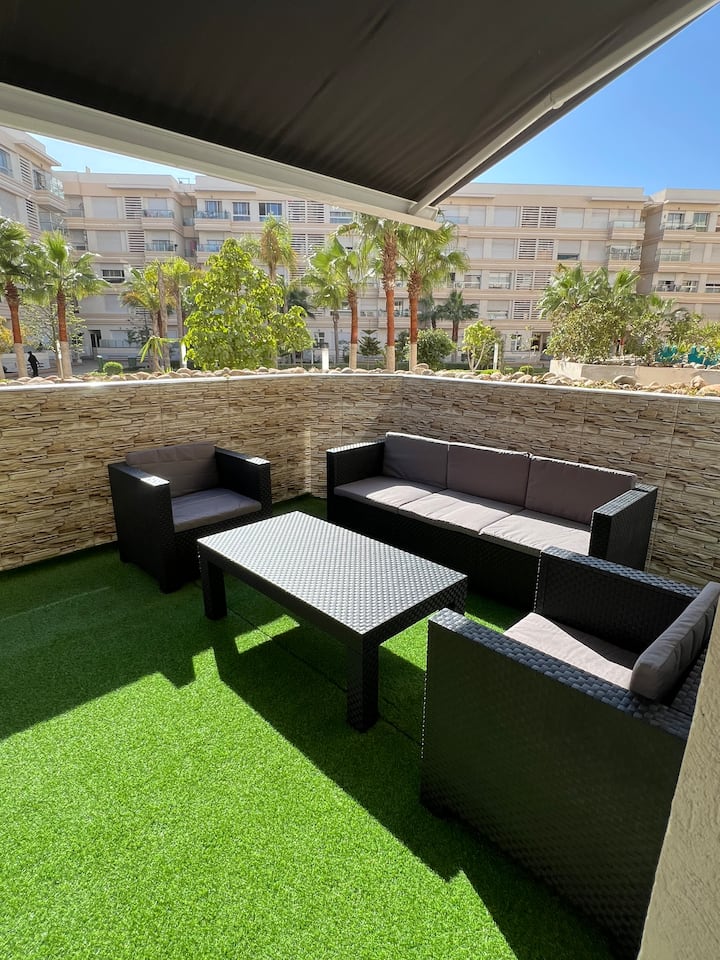 Appartement Avec Terrasse & Parking  Proche Centre - Agadir