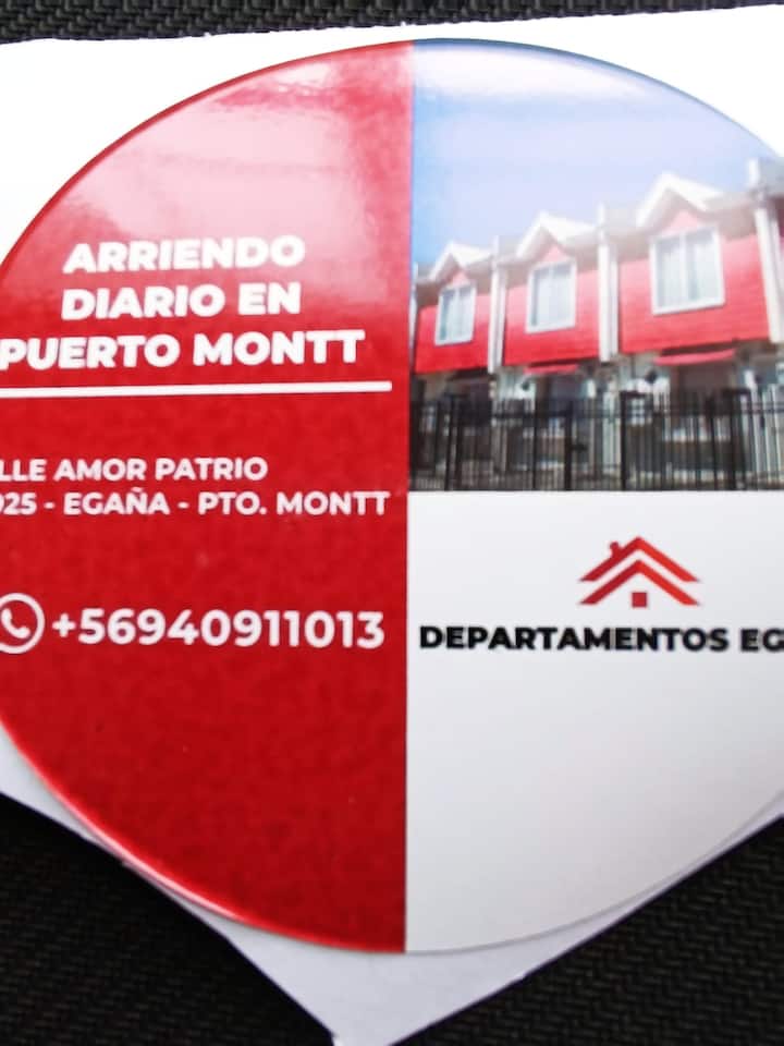 Vacaciones Como Casa Para  ( Barrio Residencial) - Puerto Montt