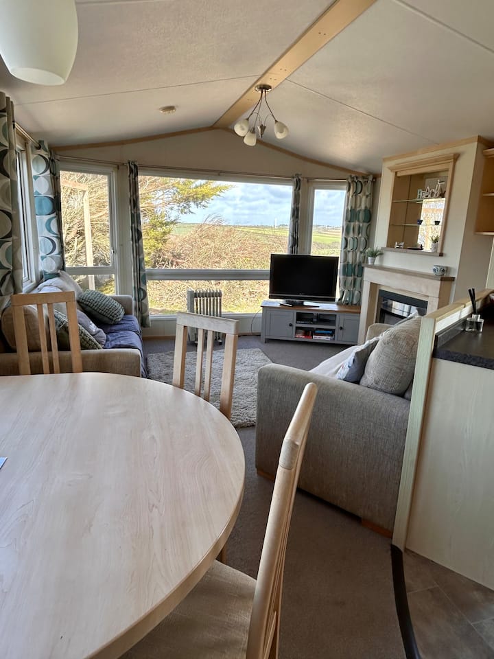 Sea Thrift (Formerly Seaview) Caravan, Porthcothan - Constantine Bay