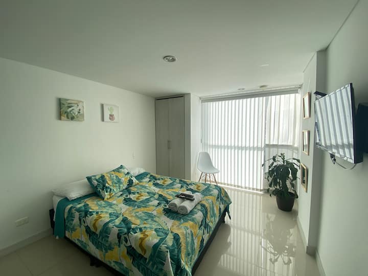 Apartaestudio Hermoso En Palermo - Manizales