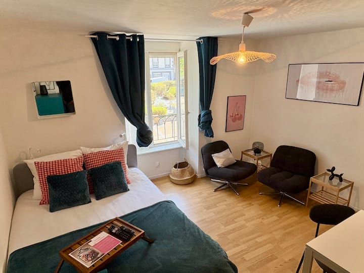 La Bonbonnière Studio | Centre | Thermes & Netflix - Mont-Dore