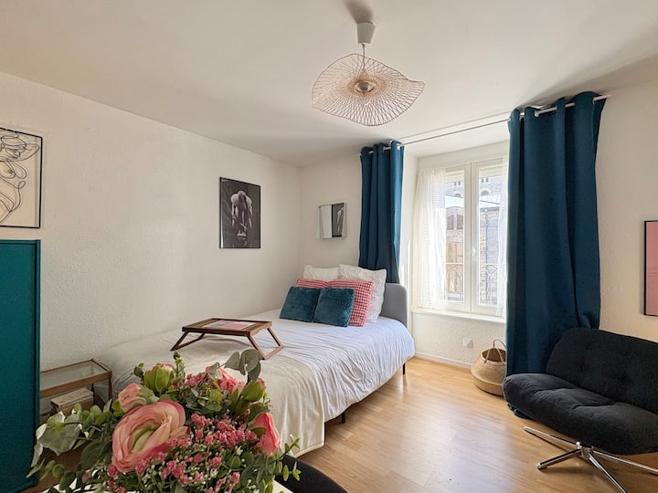 La Bonbonnière Studio | Centre | Thermes & Netflix - Mont-Dore