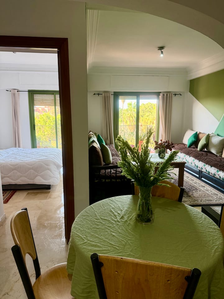 Vue Imprenable Sur Le Jardin Majorelle. - Marrakech