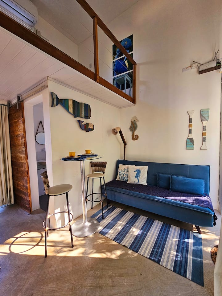 Loft ÁGua Sal/parcelado 6x Sem Juros/maresias - São Sebastião