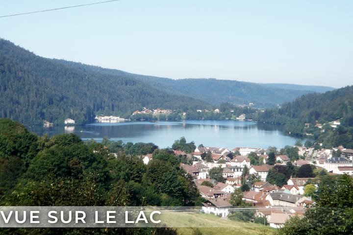 Bel Appartement Rdc Maison , Très Belle Vue Lac - La Bresse