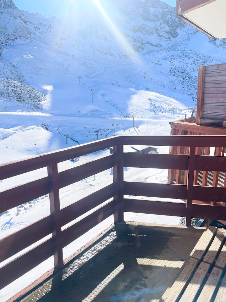 Appartement Pied Pistes/balcon - La Mongie