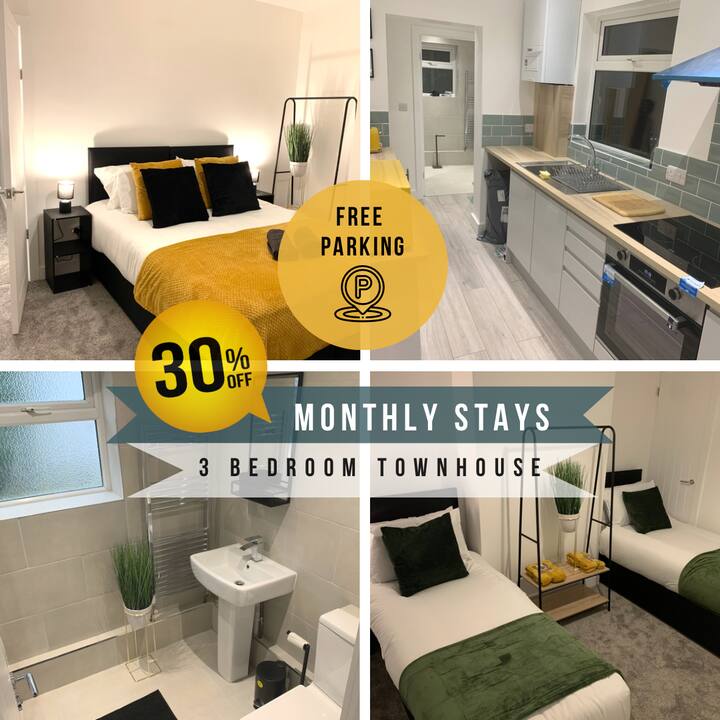 30% Off / Free Parking / Business / Long Stay - Leicester