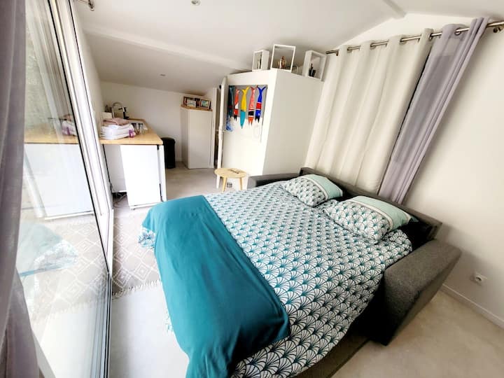 Chambre Indépendante Au Calme - Apt