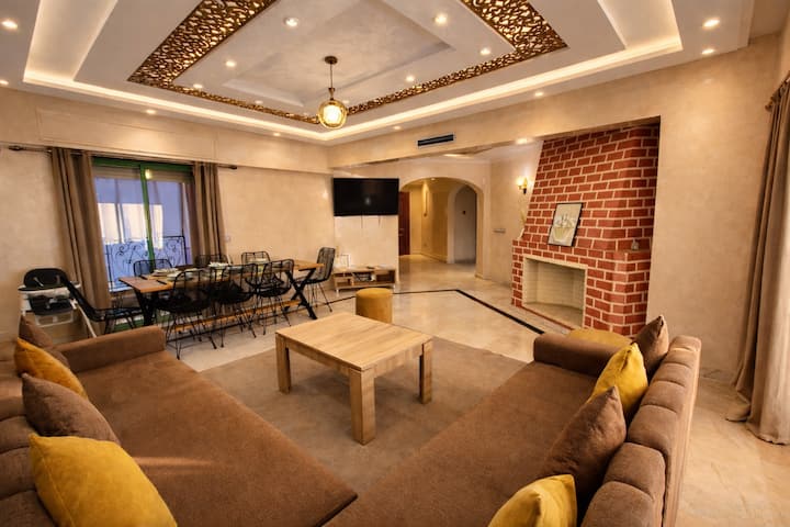 Luxury Apartment 3-bedrooms/terraces Gueliz Centre - Marrakesh
