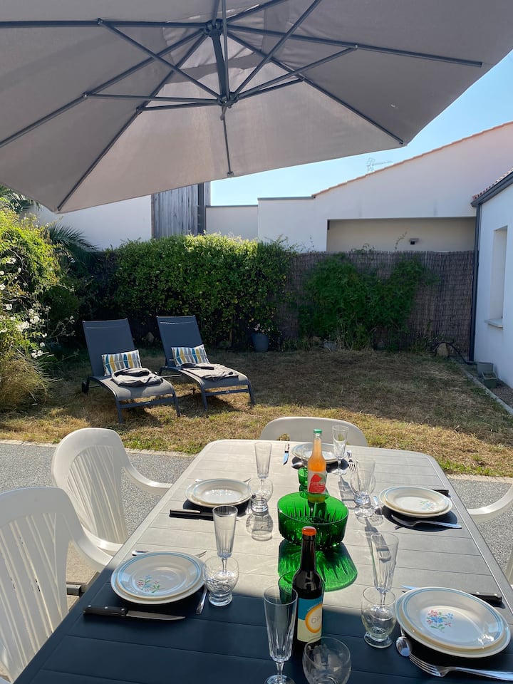 Maison à La Chaume Proche Plage Sauvage |3chambres - Les Sables-d'Olonne