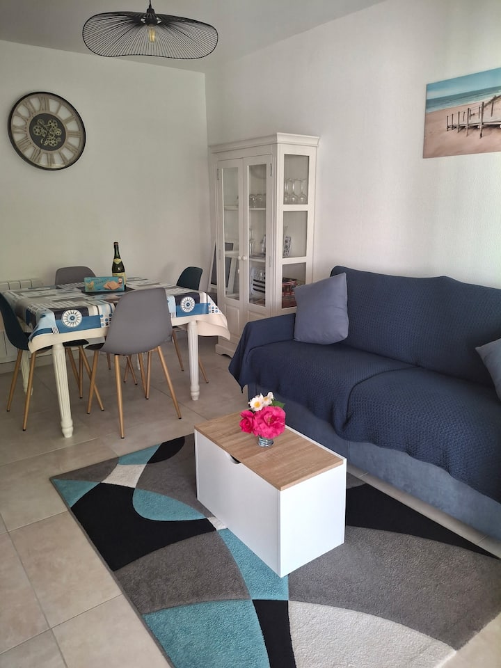 Appartement Avec Accès Mer - Plage de Saint Aubin sur Mer