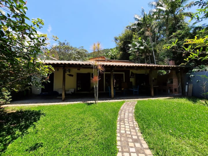 Casa Rústica Na Praia Cigarras - São Sebastião