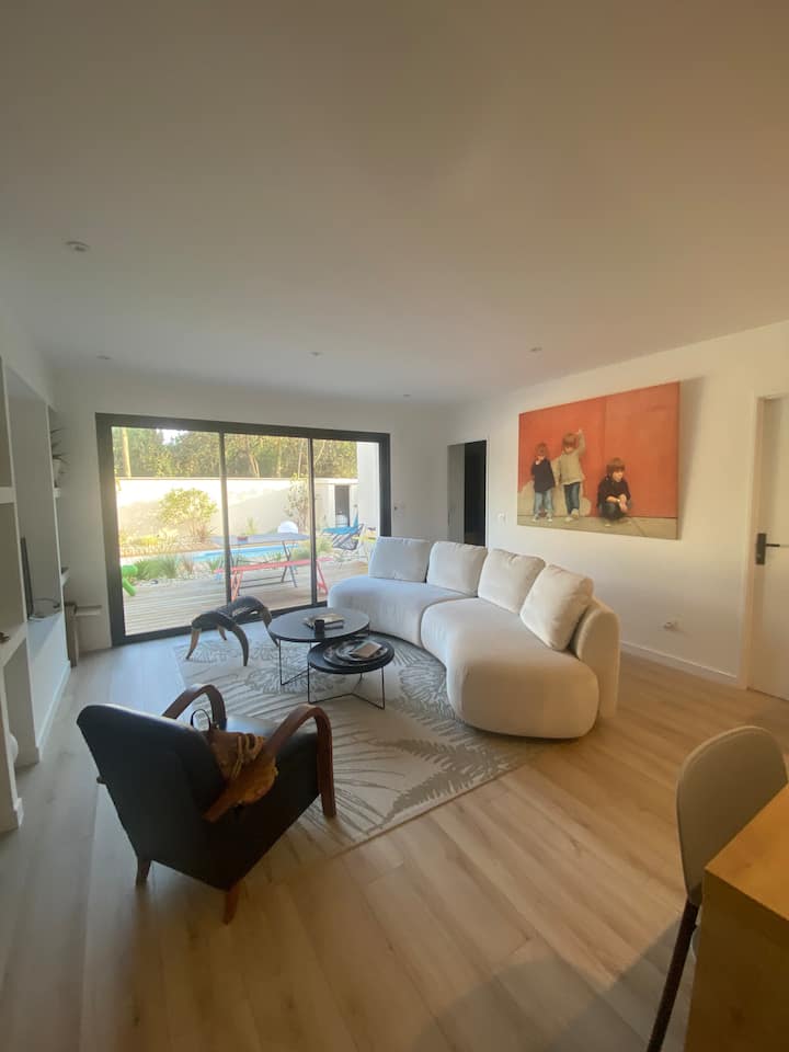 Villa Contemporaine 3 Chambres Avec Piscine - Montélimar