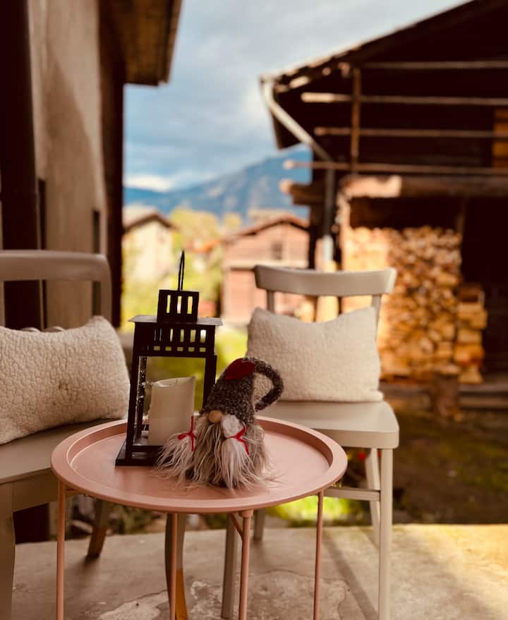 Alpine Apartment In Champsec ,10' From Le Chable - Verbier
