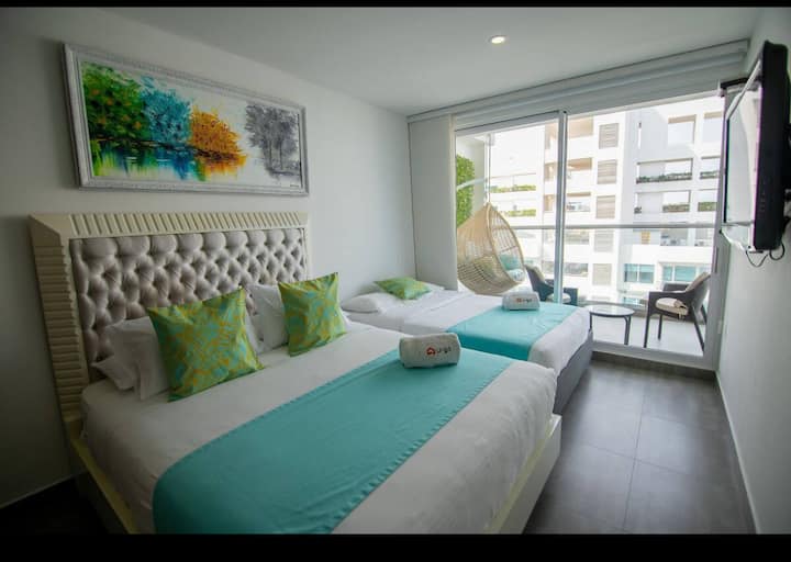 Apartamento En Morros Salida Directa A La Playa - Cartagena