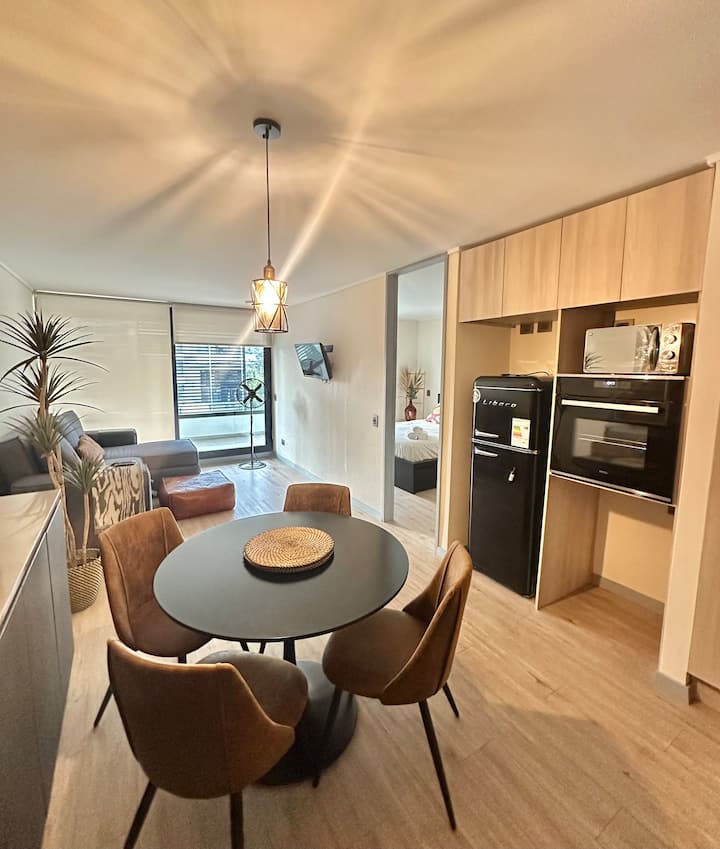 Minimalist-brand New Apartment - Las Condes - Las Condes