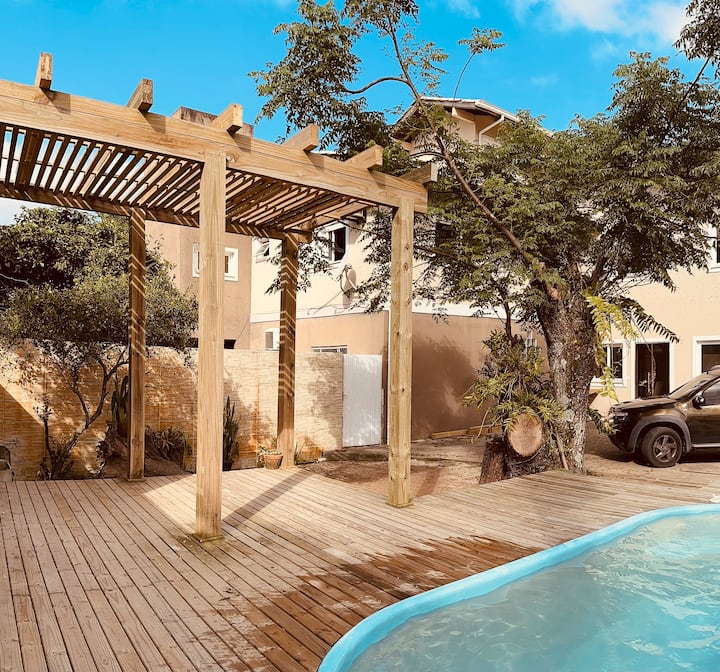 Casa Ampla, Campeche, Com Piscina, Próx A Praia - Florianópolis