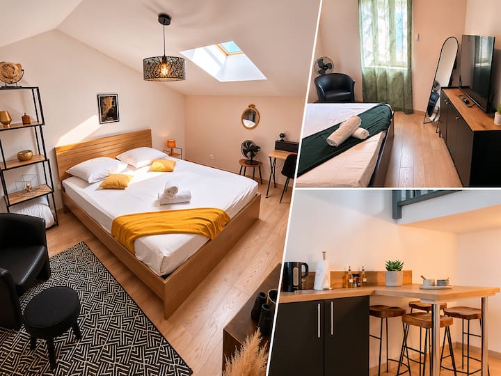 Elegant Lindor Duplex Parking Sleeps 4 - Angoulême