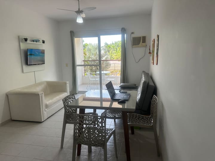 Apto Ubatuba/itaguá/natureza/ar/piscina/2 Quartos - Ubatuba