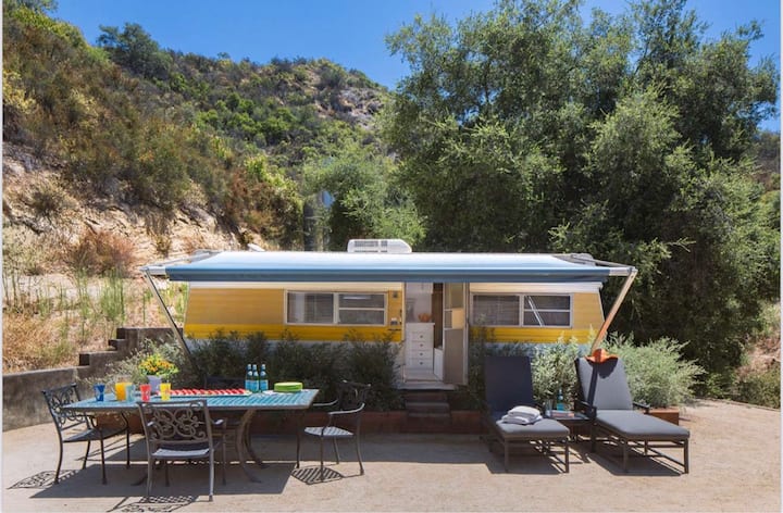 Groovy Vintage Trailer - Topanga - Los Angeles, CA