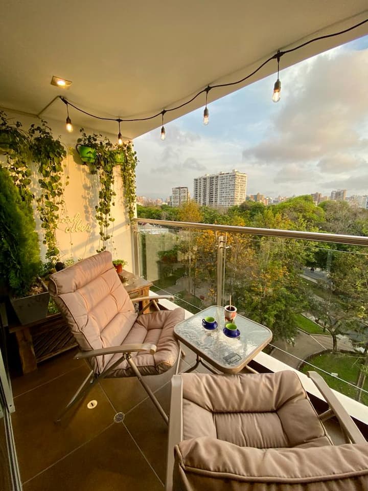 Terraza Estreno Vista Al Parque
Next San Isidro - Lima