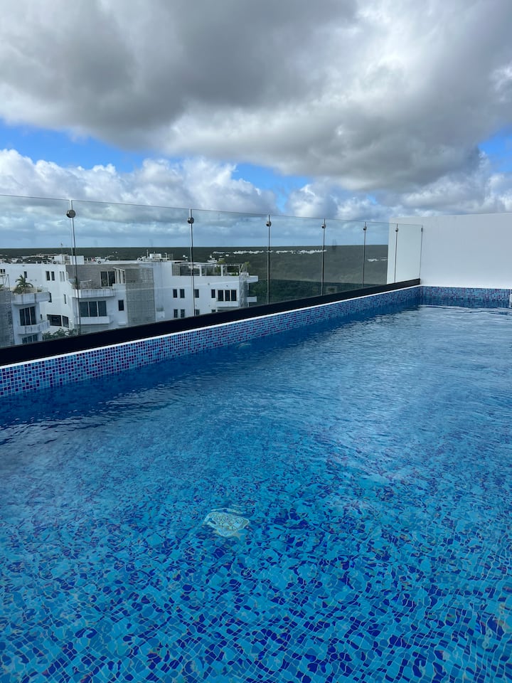 Super Condo In A Quiet And New Condominium - Playa del Carmen