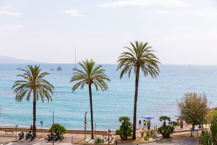 Joli 2p Vue Mer & Cap 1 Min Plage Ac Wifi Balcon - Roquebrune-Cap-Martin