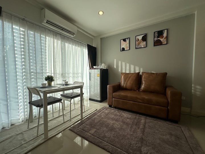 2-4guests Cozy Room Near Bts- Iconsiam B507 - Bangkok