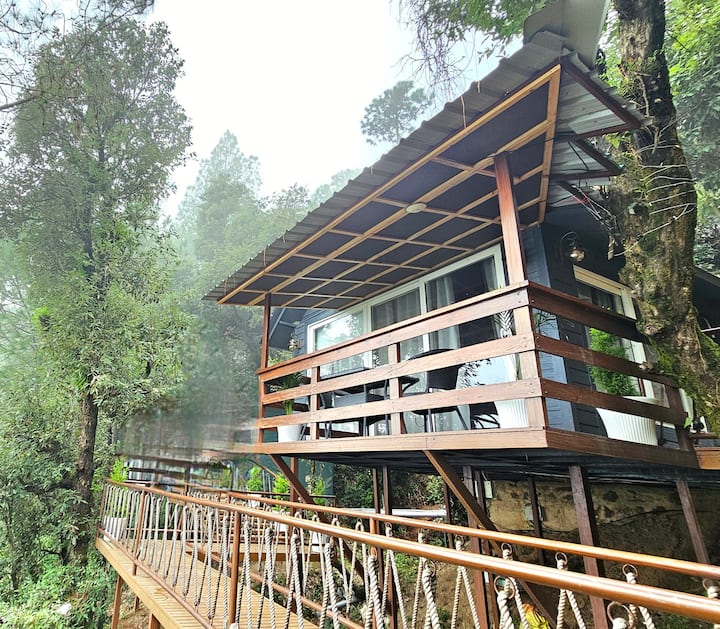 The Treepie - Private Chalet By "The Skydrift" - Mussoorie