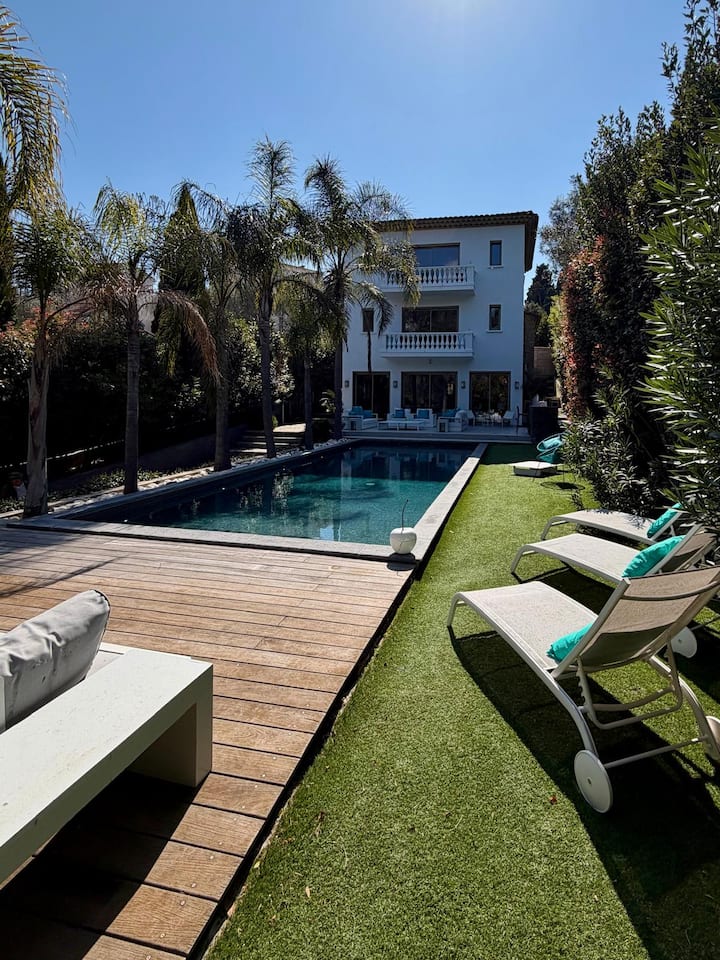 Villa Avec Piscine 6ch - Cannes Centre - Cannes