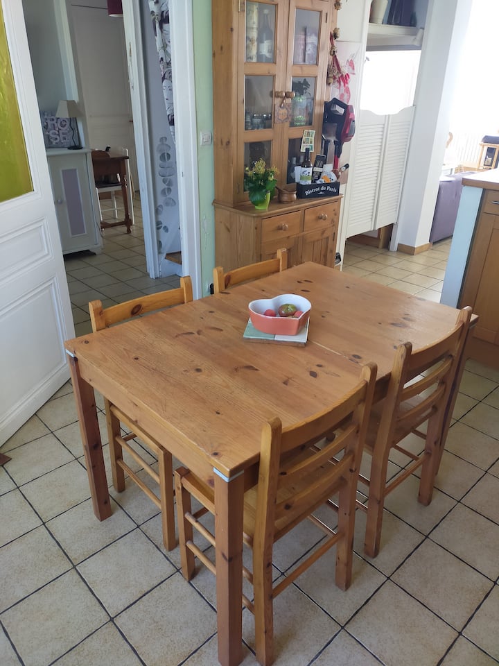 Grande Chambre Cosy, Petit-déjeuner. - Saint-Étienne