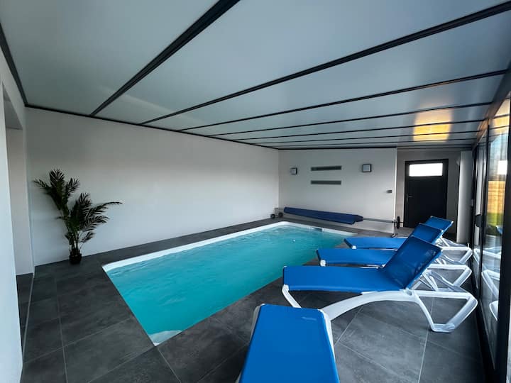 Belle Maison Avec Piscine Intérieure 10 Pers - Saint-Jean-de-Monts