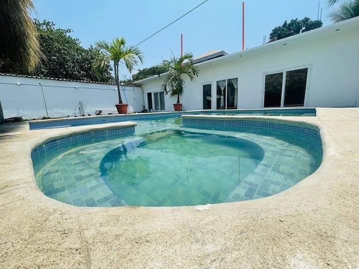 Casa De Playa En Monte Rico - Cuilapa