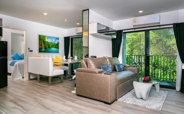 Corner Pool View 2 Bedroom@nai Yang Beach - 550 M - Nai Yang