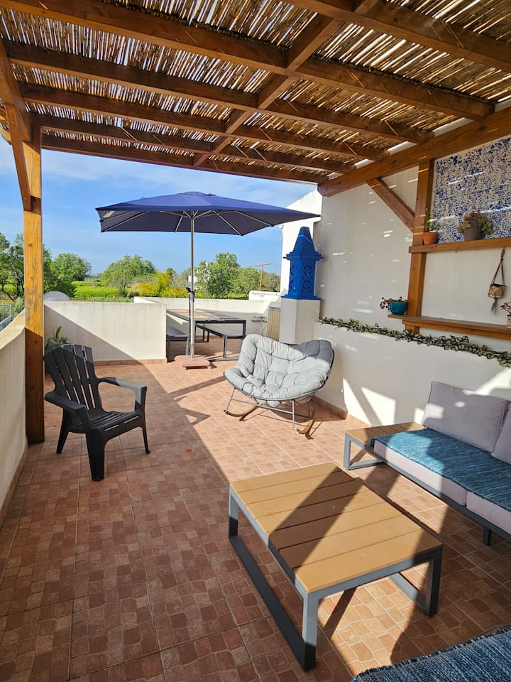 Maison De Village Solarium Vue Montagne - Alvor