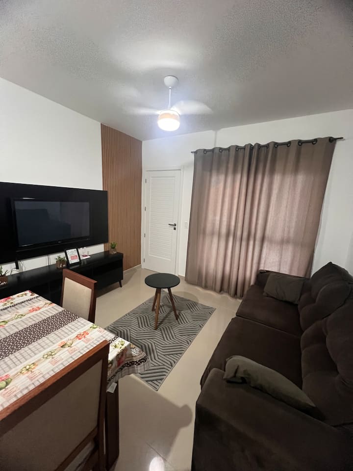 Ap Completo 2 Quartos Com Ar 10 Min Carro Praia Bc - Itapema