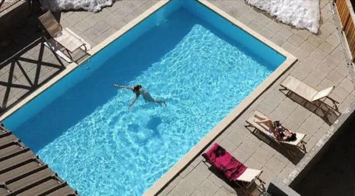 Soleil Montagne Piscine éTé La Foux D'allos - La Foux d'Allos