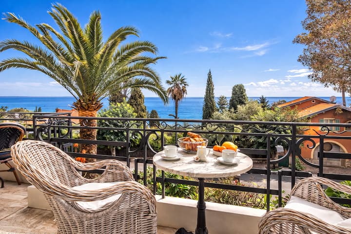 Charmant Appartement Vue Sur Mer - Menton