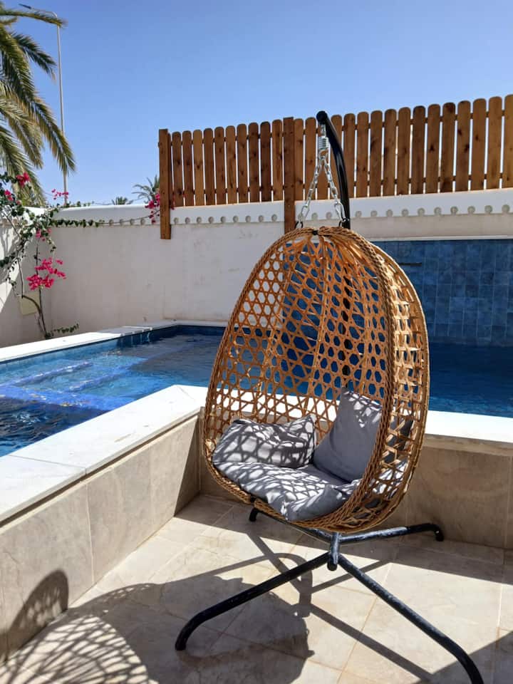 Villa Haut Standing Avec Piscine Privée - Djerba