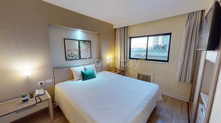 Flat Ambassador Centro - Batel . Apartamento 1160 - Curitiba