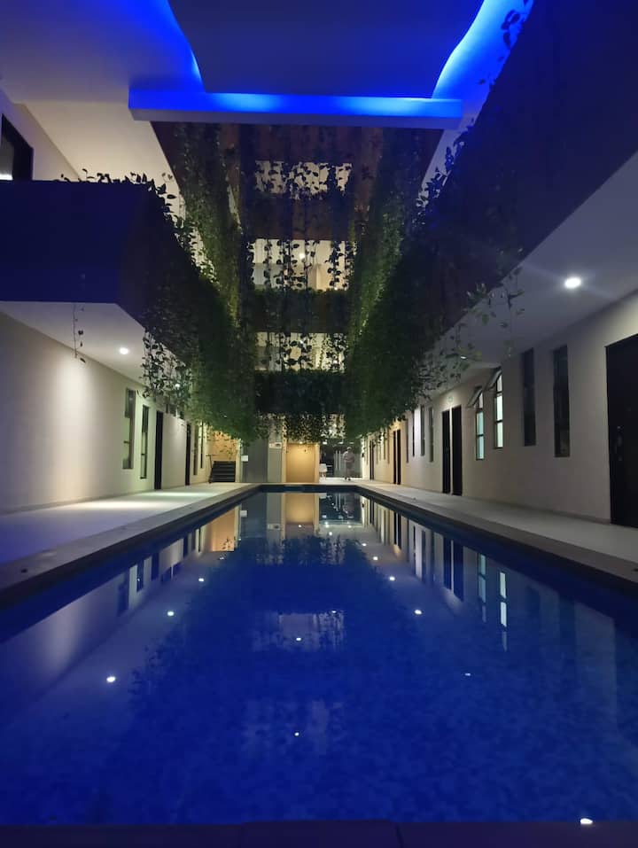 1 Rec Cerca 5ta Av • Alberca • Gym • Centro - Playa del Carmen