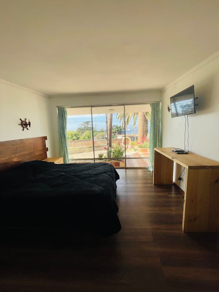 Habitación Privada 3 A Pasos De La Playa - Quintero