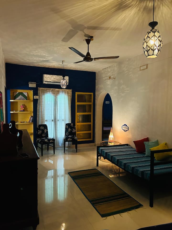 Banjara Retreat: Vibrant 1bhk On Grd Flr - ポンディシェリー
