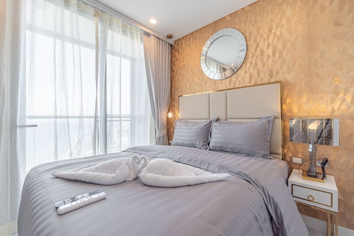 52fcopacabana 芭提雅顶级海景公寓无边泳池#中天海滩 - Jomtien