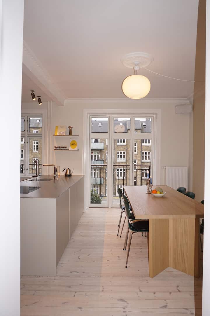 Smuk Lejlighed Pyntet Til Jul - Copenhague