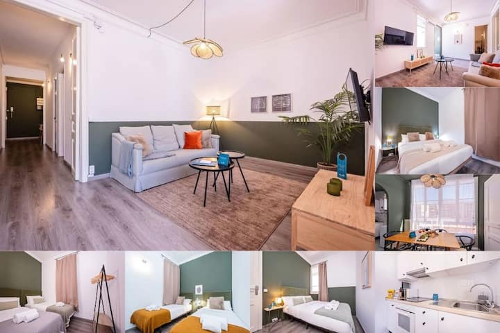 Great 12 Bedr 6 Bathr Groupflat In L'eixample 24pp - Viladecans