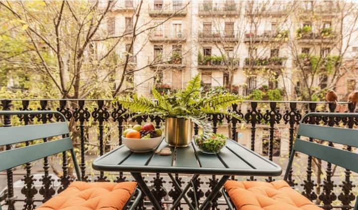 Appart Groupes: 12 Ch. Et 6 Sdb L'eixample 22pers - Barcelone