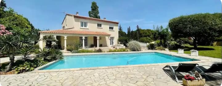Villa Provençale Climatisée Piscine Mtp - Montpellier