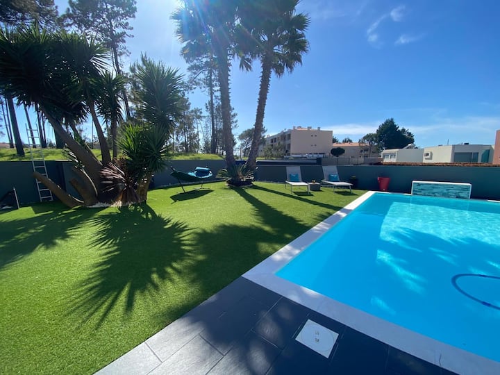 Villa Paisible Proche Plage- Piscine - 4 Chambres - Vila do Conde